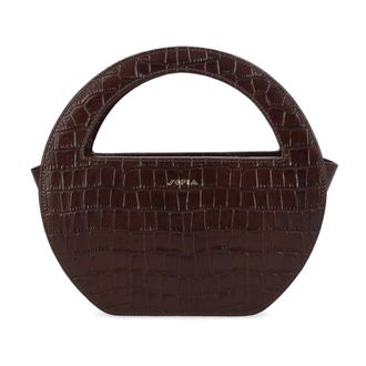 Vix Sofia Umh&auml;ngetasche mit Kettendetail - - Bags - Damen - Braun - ONE SIZE