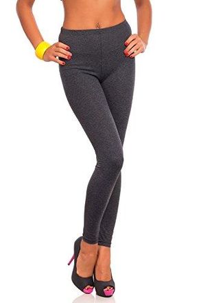 FUTURO FASHION Legging Long pour Femme - Taille Haute Hiver - Coton Doux - Grandes Tailles