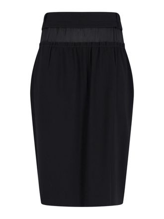 Maison Margiela Jupe Midi - Noir