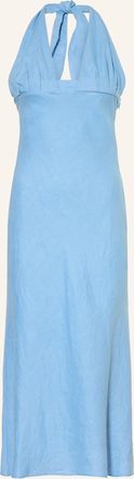 Faithfull The Brand Faithfull The Brand Leinenkleid Marita blau