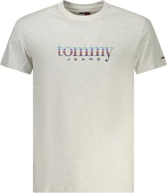 Tommy Hilfiger Homme, Tops, Gris, Taille: M T-Chemises