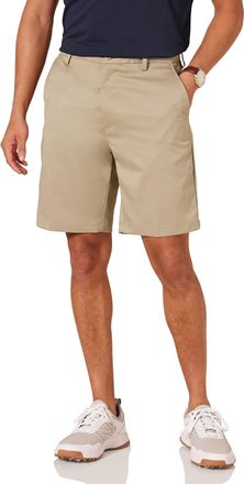 Amazon Essentials Herren-Golfshorts mit klassischer Passform (erhältlich in Big & Tall), Khakibraun, Größe 36