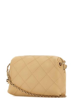 Tory Burch Womens Cream Leather Fleming Crossbody Bag 700 Borse A Tracolla