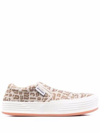 Palm Angels chaussures de skate Snow - Tons neutres