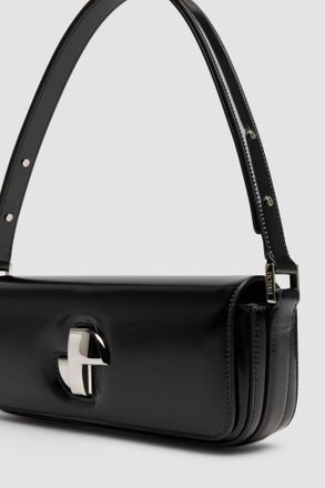 Patou Le Lock Shoulder Bag - Black
