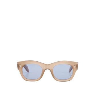 Cutler and Gross Cat Eye Sonnenbrille mit abgeschr&auml;gter Brauenlinie - - Accessories - Damen - Beige - 50 MM