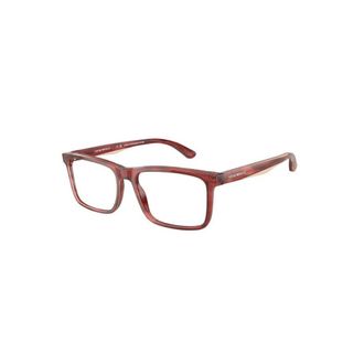 Emporio Armani Eyeglasses - - Accessories - Herren - Rot - 56 MM