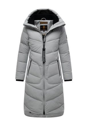 Marikoo Winterjacke Benikoo langer Winter Mantel gesteppt