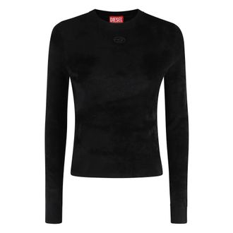 Diesel 9XX Top - - Knitwear - Damen - Schwarzk - M