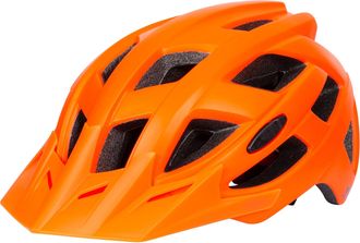Trespass Zprokit Fahrradhelm f&uuml;r Erwachsene, leicht, in Rot, Orange, Schwarz, Gelb