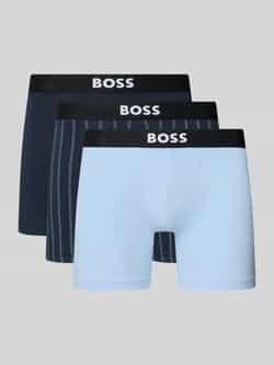 HUGO BOSS Boxer Brief aus Baumwoll-Mix im 3er-Pack