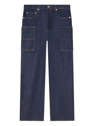 Kenzo cargo-pocket jeans - Bleu