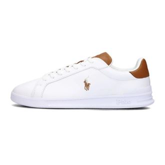 Polo Ralph Lauren Wei&szlig;e Low-Top-Sneaker HRT CT II - - Shoes - Herren - Wei&szlig; - 38 EU