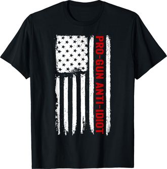 The Salty Veteran Pro-Gun Anti-Idiot T-Shirt