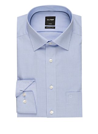 Olymp Hemd Luxor Modern Fit blau