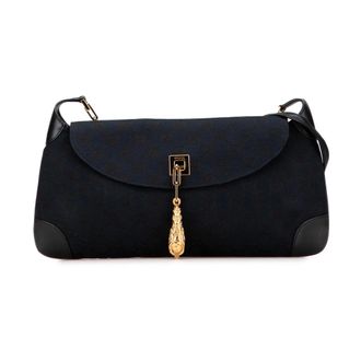 Gucci Sac bandouli&egrave;re Pre-owned - Femme - Pre-owned - Bleu - Taille: ONE Size