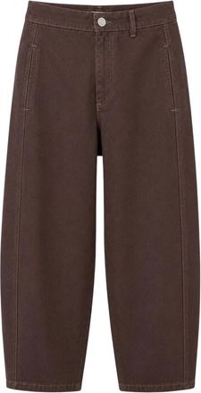2-Biz Weite Hosen - - Trousers - Damen - Braun - 3XL