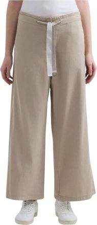 Replay Femme, Pantalons, Beige, Taille: 36 FR W8195 Wide Pantalons