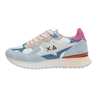 Sun 68 Femme, Chaussures, Multicolore, Taille: 37 EU Stargirl Low Top Baskets