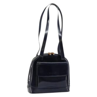 Gucci Sac Bandouli&egrave;re en Cuir Pre-owned - Femme - Pre-owned - Bleu - Taille: ONE Size