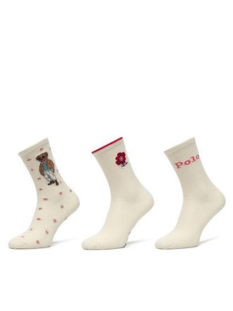 Polo Ralph Lauren Lange Socken 455P10258001 &Eacute;cru