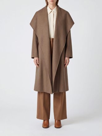 Max Mara Manteau long peignoir 100% cachemire avec col ch&acirc;le
