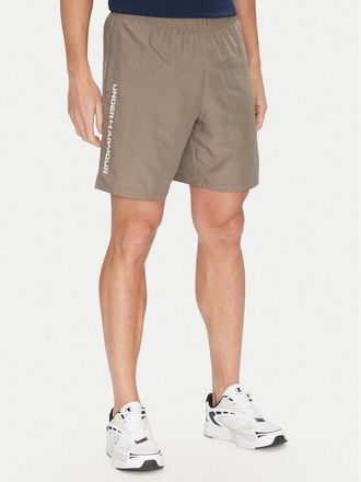 Under Armour Sportshorts Ua Woven Wdmk Shorts 1383356 Gr&uuml;n Regular Fit