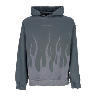 Vision Of Super Flames Hoodie Gr&uuml;n Herren - - Sweatshirts & Hoodies - Herren - Gr&uuml;n - S