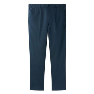 Calvin Klein Homme, Pantalons, Bleu, Taille: W34 Pantalon fusel&eacute; en lin Lyocell