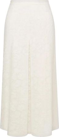 Philosophy di Lorenzo Serafini Femme, Jupes, Blanc, Taille: 36 FR Jupe en Dentelle