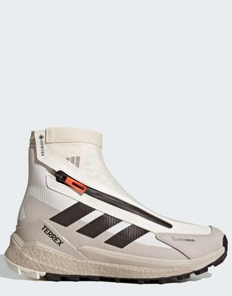 adidas adidas Performance Terrex free hiker 2 GTX climawarm+ Wandersneaker in Beige und Schwarz-Grau