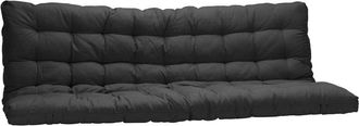 Vente-Unique Futon Modulo Bettgestell fÅr Betten, 135 x 190 cm, Schwarz