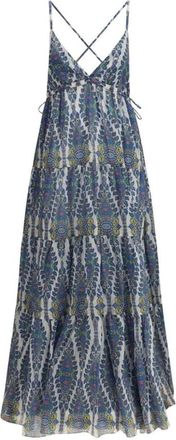 Etro Femme, Robes, Multicolore, Taille: 34 FR Robe Longue Imprim&eacute; Ethnique