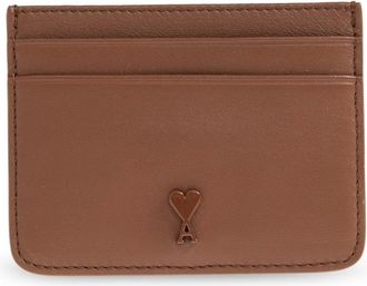 Ami unisex, Accessoires, Brun, Taille: ONE Size De Coeur Card Holder