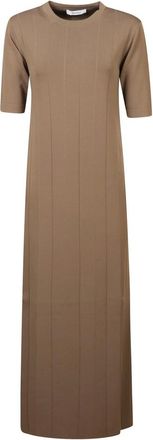 Max Mara Femme, Robes, Brun, Taille: 40 FR Robes Maxi