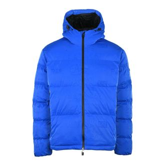 Emporio Armani Gepolsterte Jacke mit Rei&szlig;verschluss - - Jackets - Herren - Blau - XL