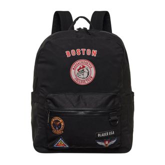 Blauer Schwarzer Cordura Rucksack - - Bags - Damen - Schwarzk - ONE SIZE