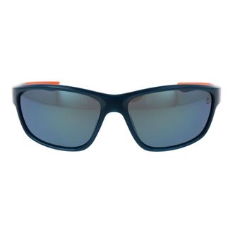Timberland TI-1066469 Polarized Mirrored Sport Sunglasses - Blue