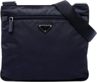 Prada Pre-owned Crossbody Bag - - Pre-owned - Damen - Blau - ONE SIZE