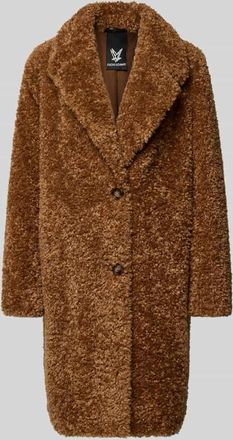 Fuchs Schmitt Teddy-Mantel mit Reverskragen
