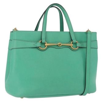 Gucci Pre-owned Vintage Handtasche - - Pre-owned - Damen - Gr&uuml;n - ONE SIZE
