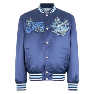 Philipp Plein Herren, Jacken, Blau, 5XLGr&ouml;&szlig;e