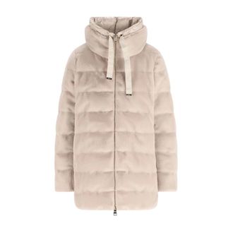 Herno Stilvolle M&auml;ntel Kollektion - - Jackets - Damen - Beige - S
