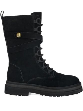 Twin-Set bottines &agrave; lacets - Noir