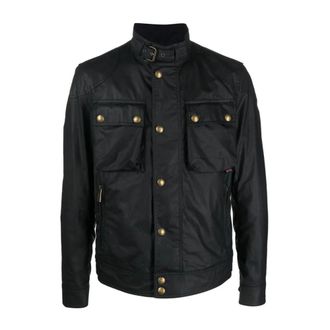 Belstaff Dknvy Dark Navy Bomberjacke - - Jackets - Herren - Blau - XL