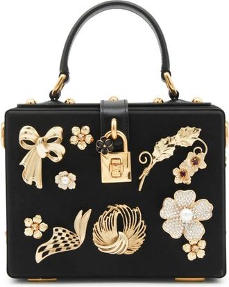 Dolce & Gabbana Crossbody Bags - Black Dolce Box Top Handle Bag - Gr. unisize - in Schwarz - f&uuml;r Damen