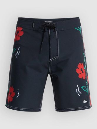 Quiksilver Surfsilk Arch 18 Boardshorts black street floral arch