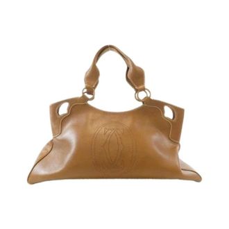 Cartier Pre-owned Marcello Calf Tote Bag - Femme - Pre-owned - Brun - Taille: ONE Size