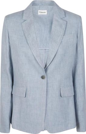 P.A.R.O.S.H. P.a.r.o.s.h., Femme, Vestes, Bleu, Taille: 40 FR Blink Jacket