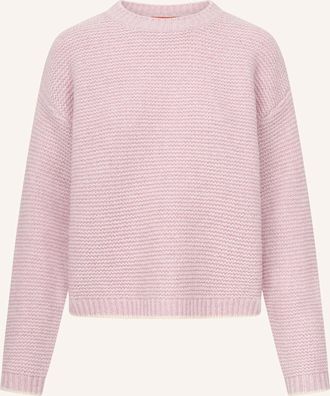 Frieda & Freddies Frieda & Freddies Pullover Mit Zopfstrickdetail weiss
